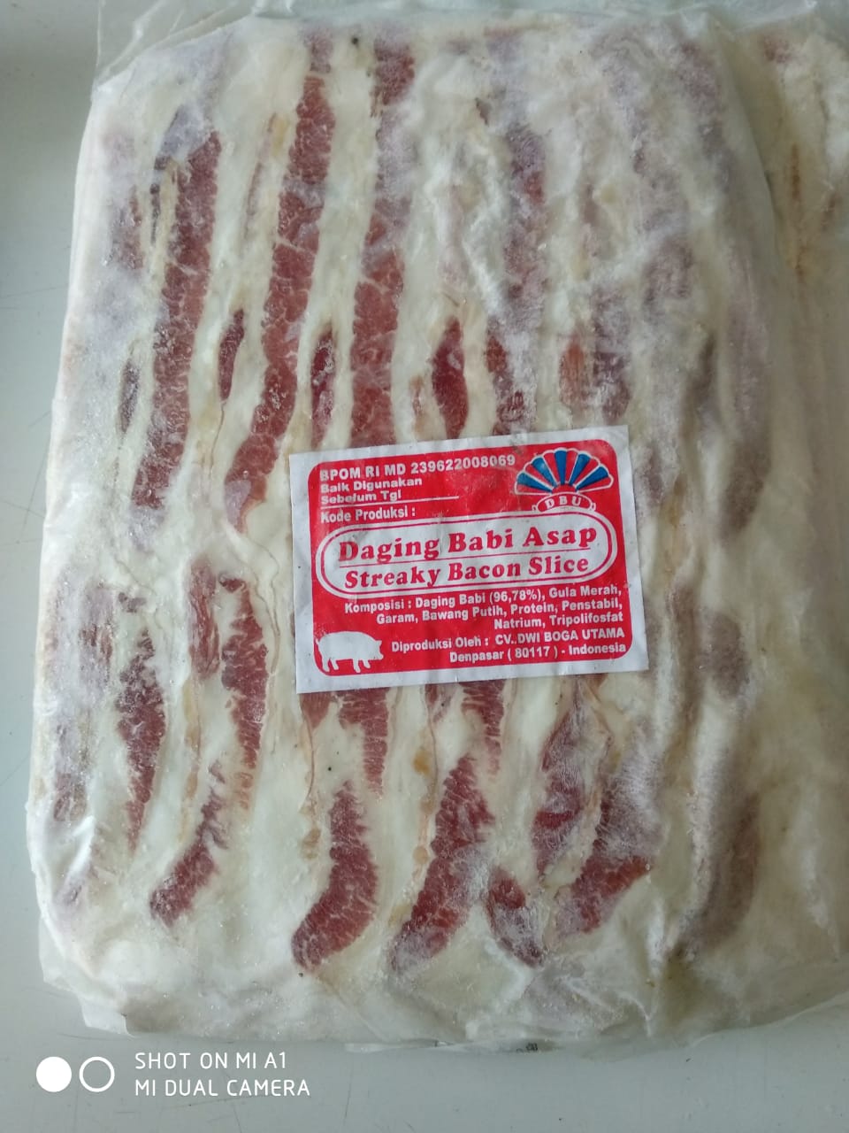 Jual Pork Streaky Bacon / Belly Bacon Slices | CV. RAJA BOGA